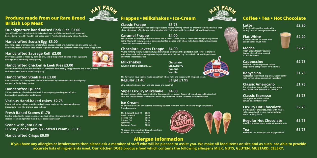 Food & Drink - Hay Farm