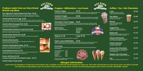 Food & Drink - Hay Farm